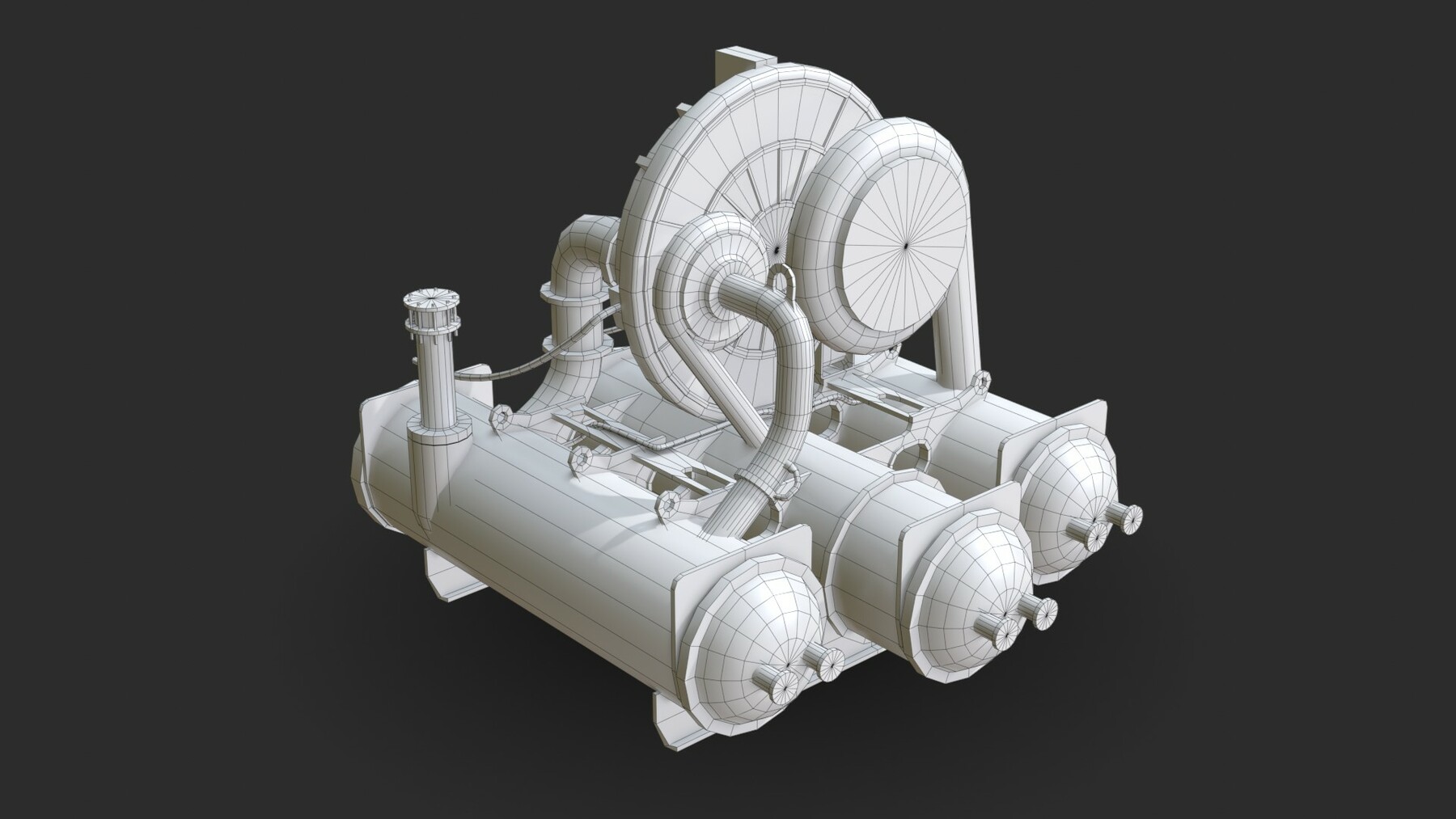 ArtStation - Industrial Compressor | Game Assets