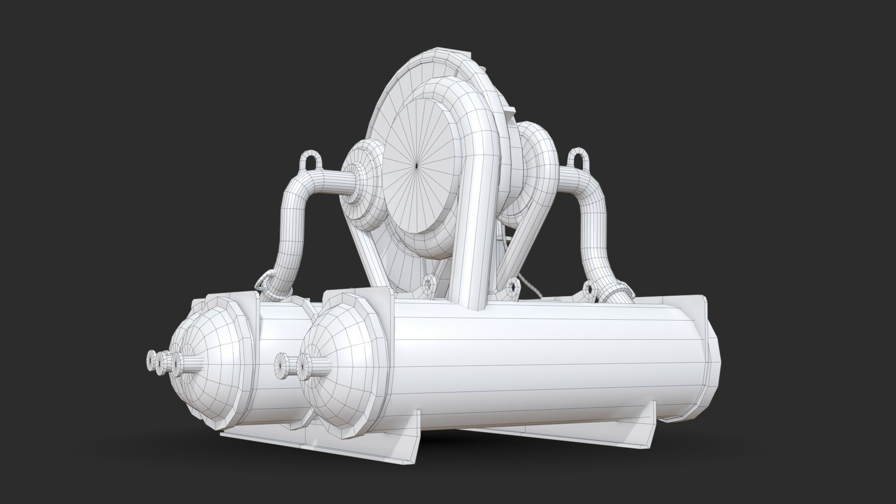 ArtStation - Industrial Compressor | Game Assets