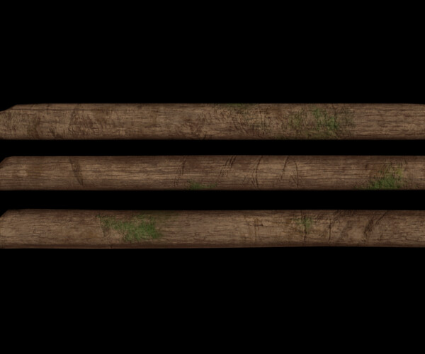 ArtStation - Low Poly Wood Model Pack | Game Assets