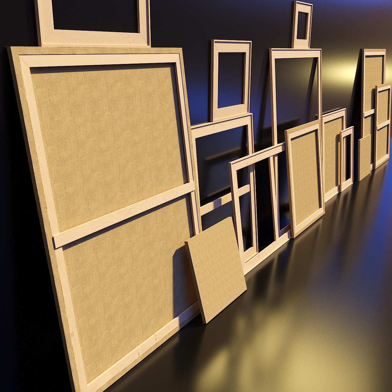 ArtStation - Artist Studio Canvas Set 190 02 | Resources