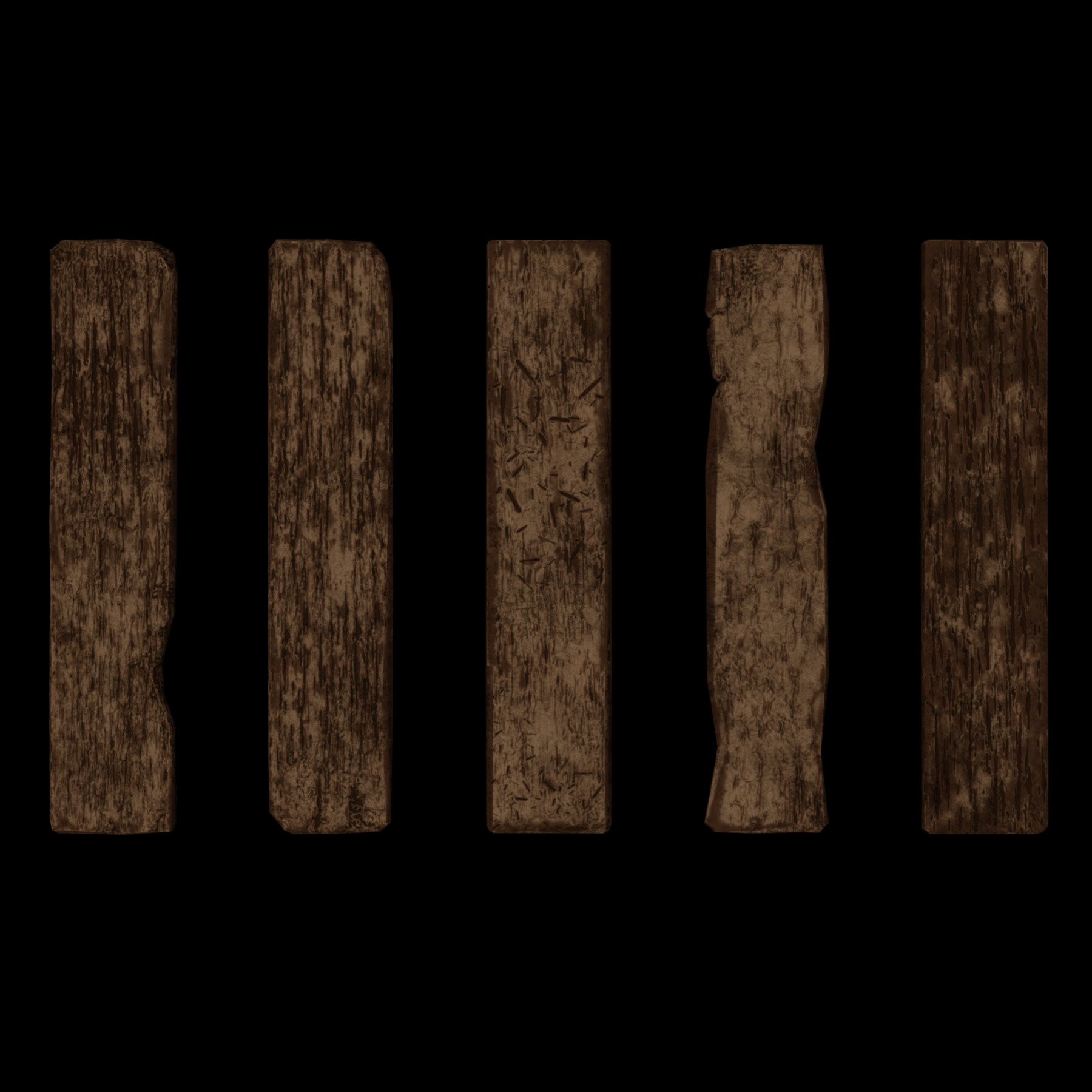 ArtStation - Low Poly Wood Model Pack | Game Assets