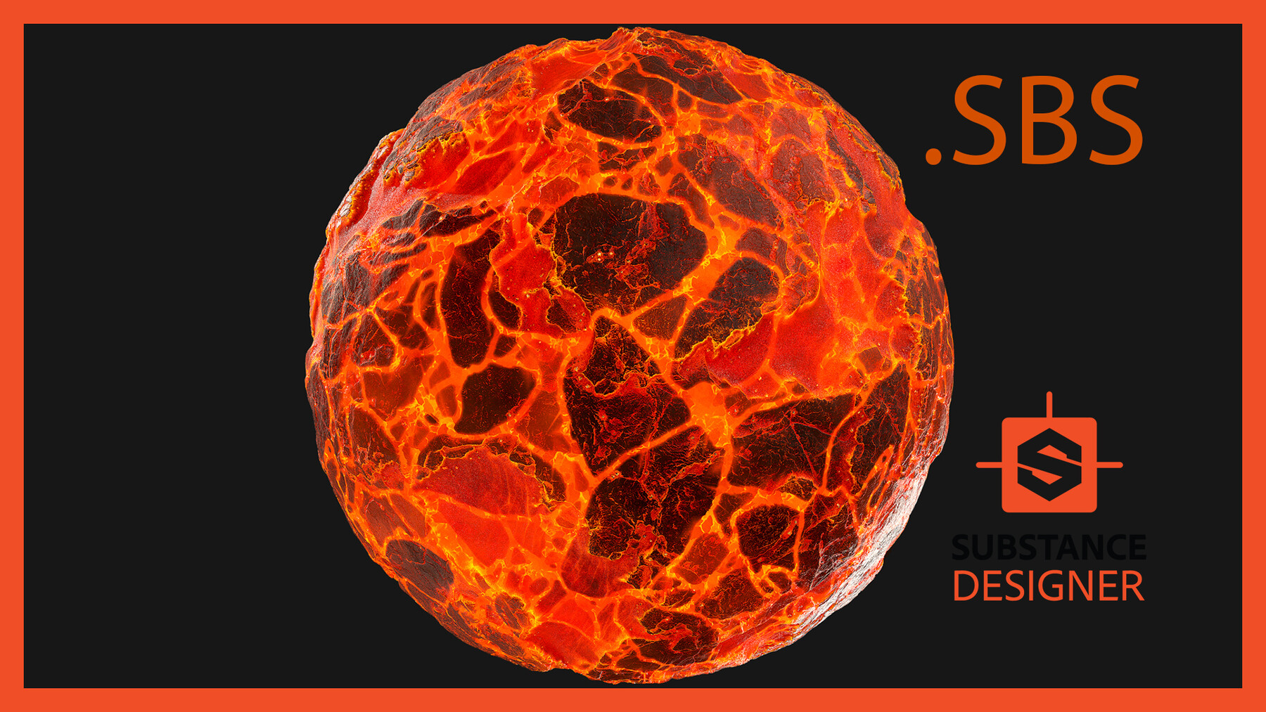 Pamir Bal - Lava Magma Glowing Emissive Rock Ground Crag Terrain ...