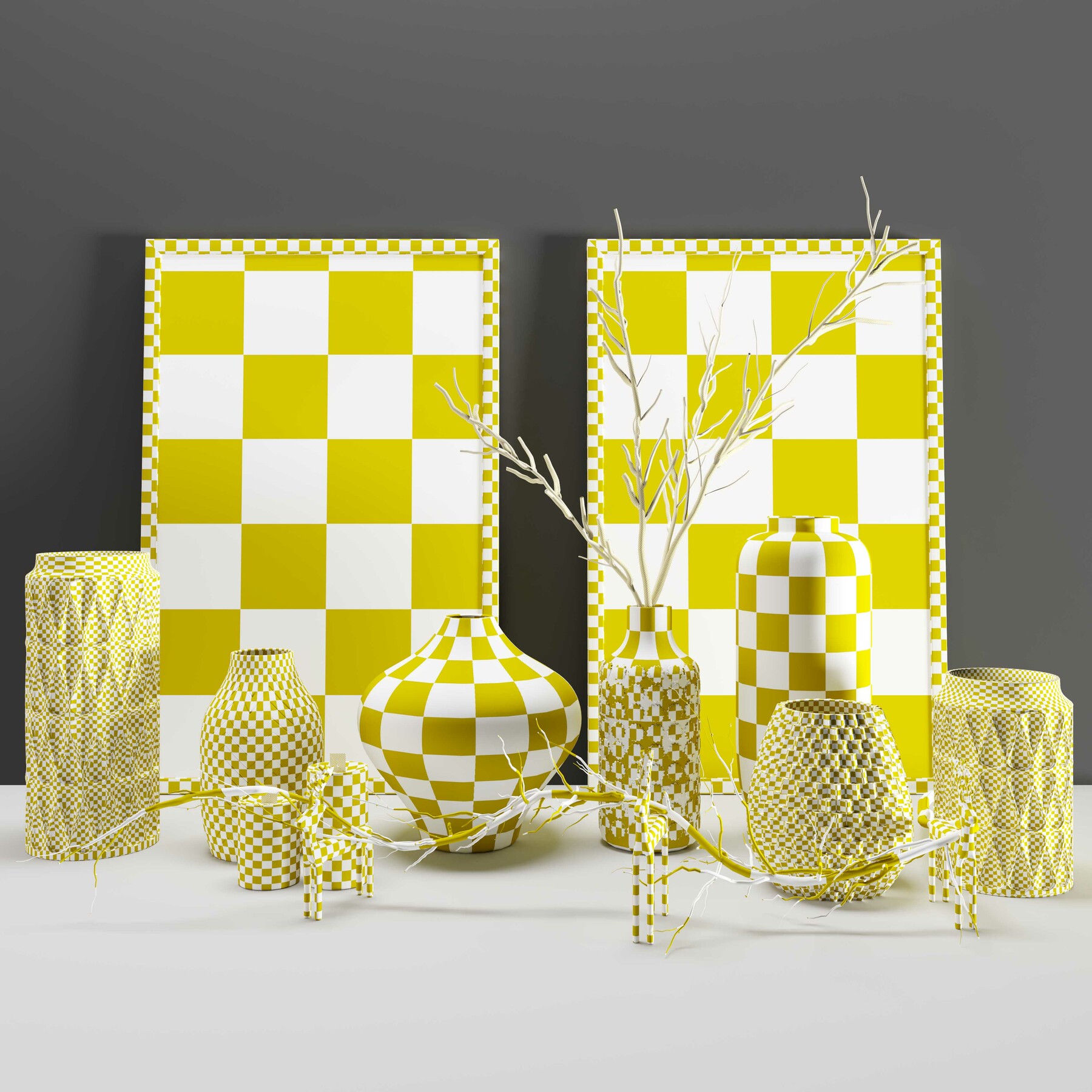 ArtStation - Decorative_set_03 | Game Assets