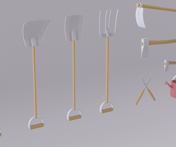 ArtStation - 11 Tools Collection | Game Assets