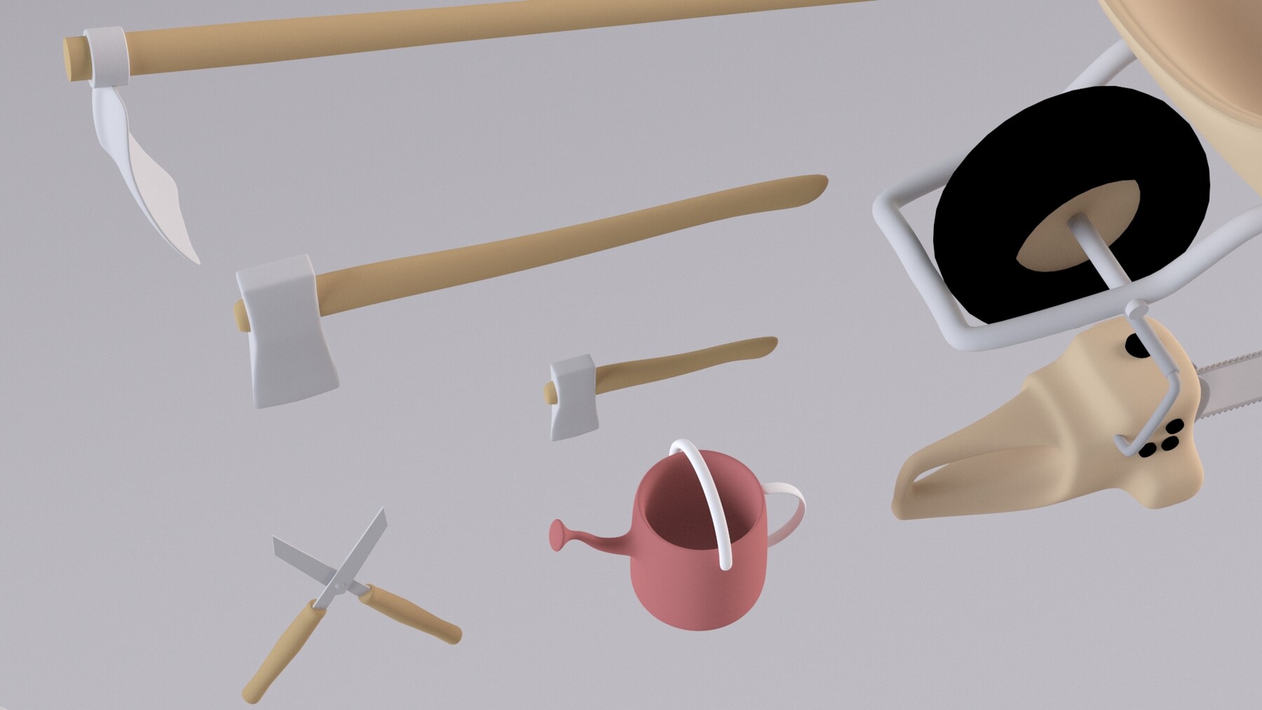 ArtStation - 11 Tools Collection | Game Assets