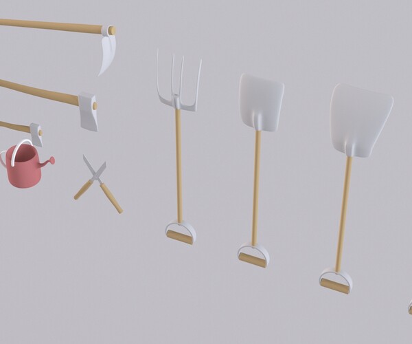 ArtStation - 11 Tools Collection | Game Assets