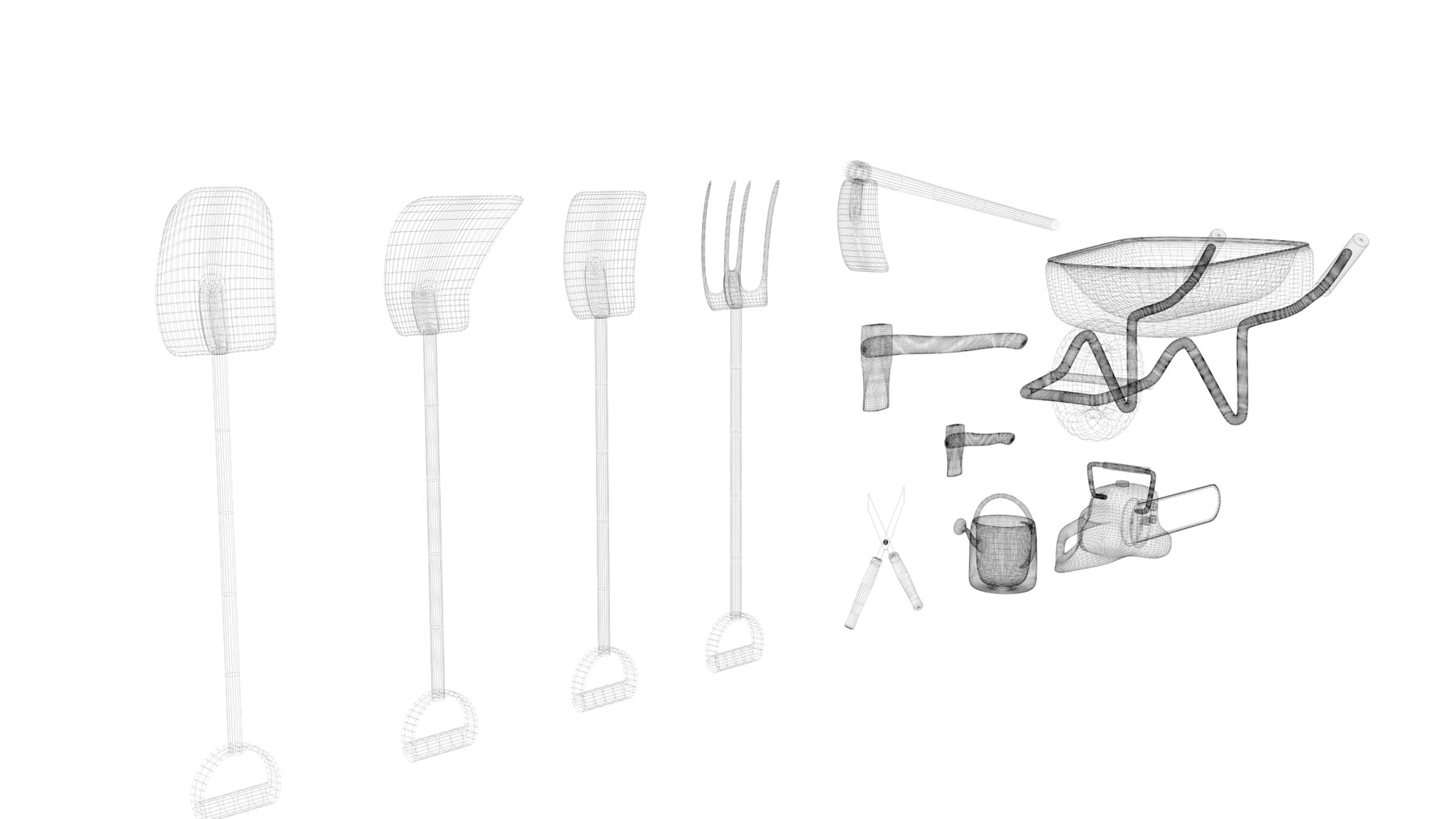 ArtStation - 11 Tools Collection | Game Assets