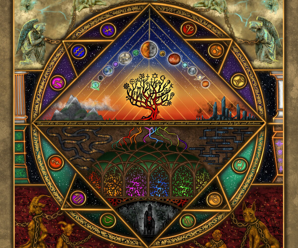 ArtStation - Celestial Map | Artworks