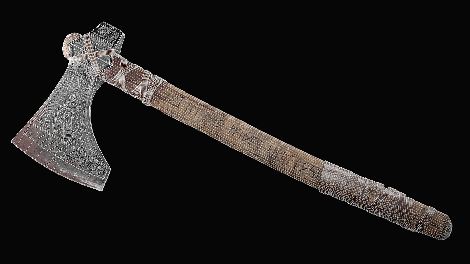 ArtStation - Axe - viking axe- Dane axe | Game Assets
