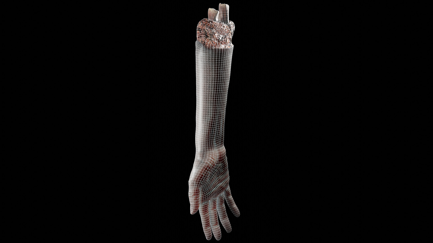 ArtStation - Hand -Arm Severed low poly | Game Assets
