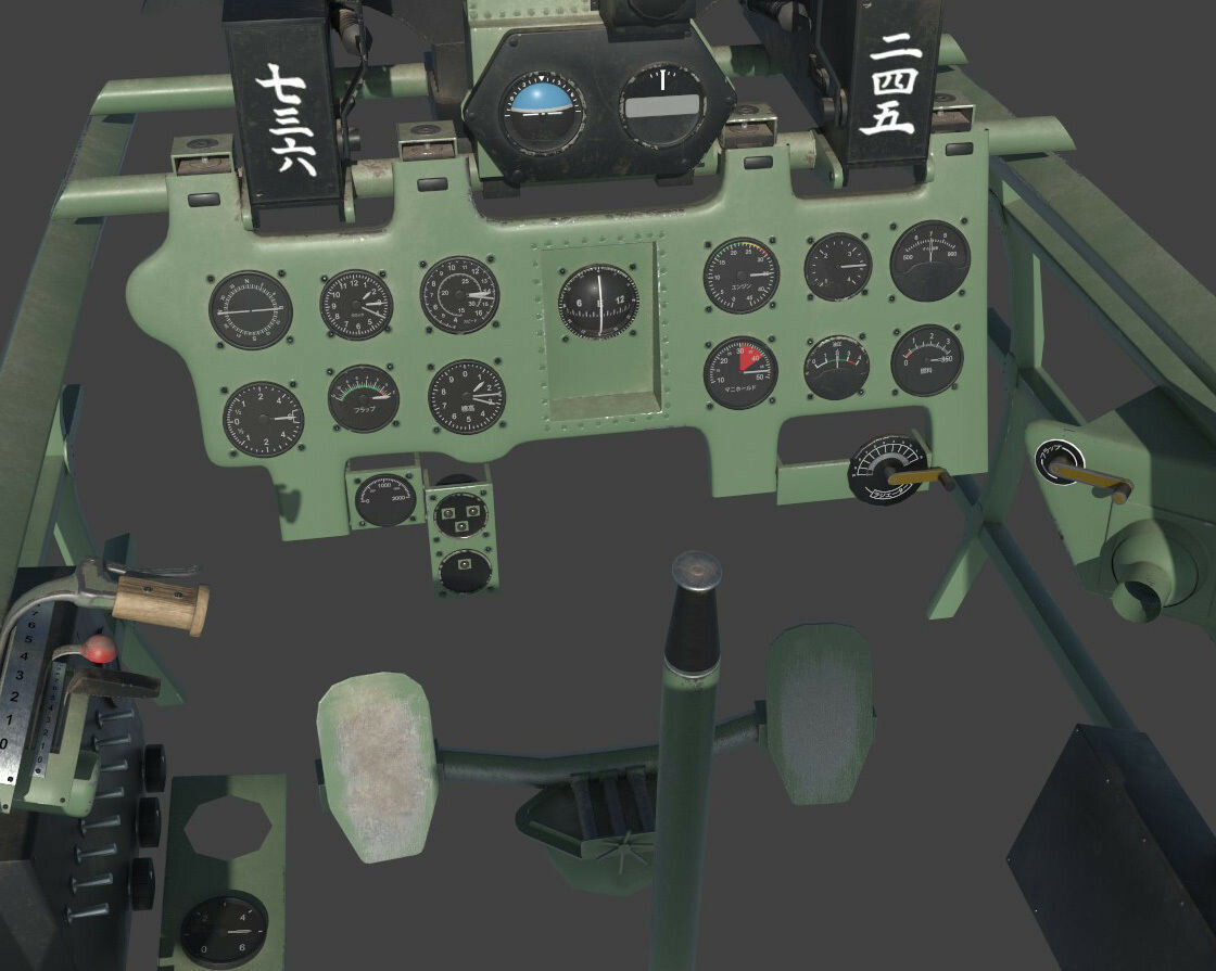 ArtStation - Japanese A6M5 Zero -WWII Fighter- PBR | Game Assets