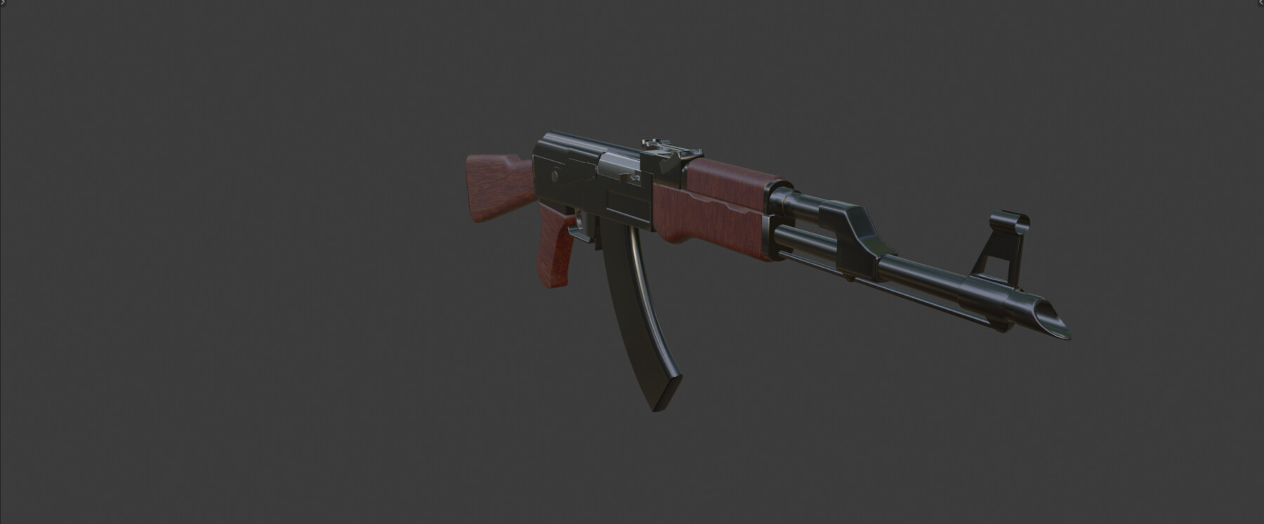 ArtStation - AK-47 | Game Assets