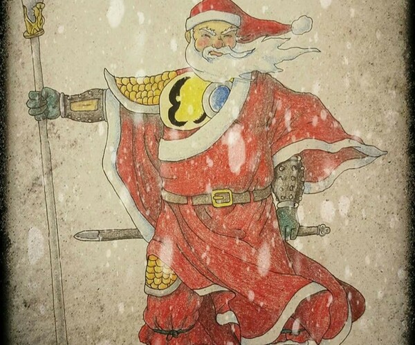 ArtStation - Santa Claws | Artworks