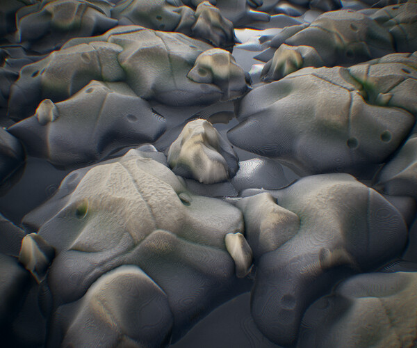 ArtStation - Substance Designer Tutorial - Stylized Water Ground ...