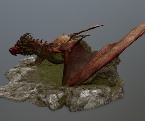 ArtStation - dragon | Game Assets