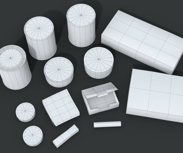 ArtStation - German Combat Ration WWII | Game Assets