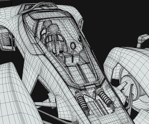 ArtStation - Delage D12 | Game Assets