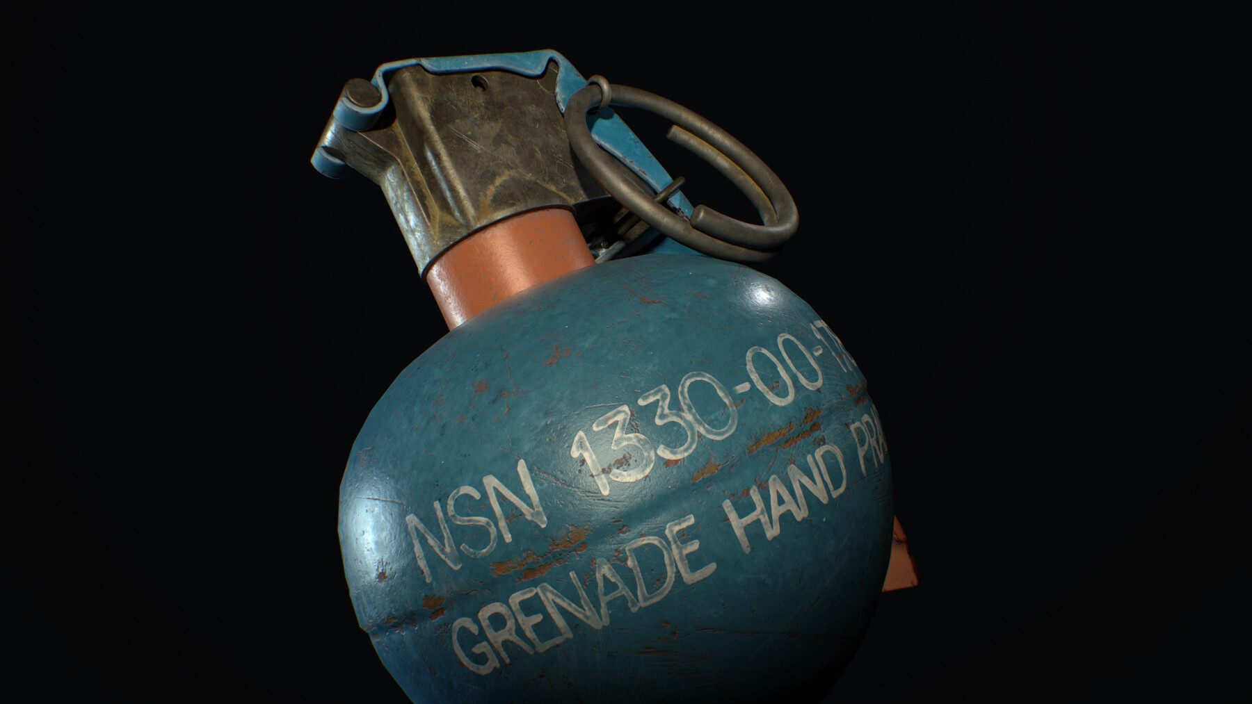 ArtStation - M67 Fragmentation and M69 Practice Grenades | Game Assets