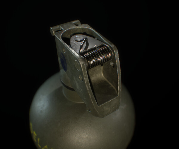ArtStation - M67 Fragmentation and M69 Practice Grenades | Game Assets