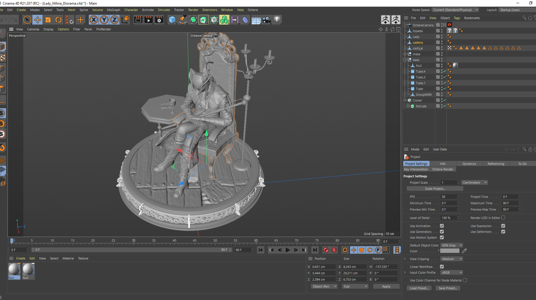 ArtStation - Lady Maria 2.0 (BloodBorne) STL done for 3D Printer ...