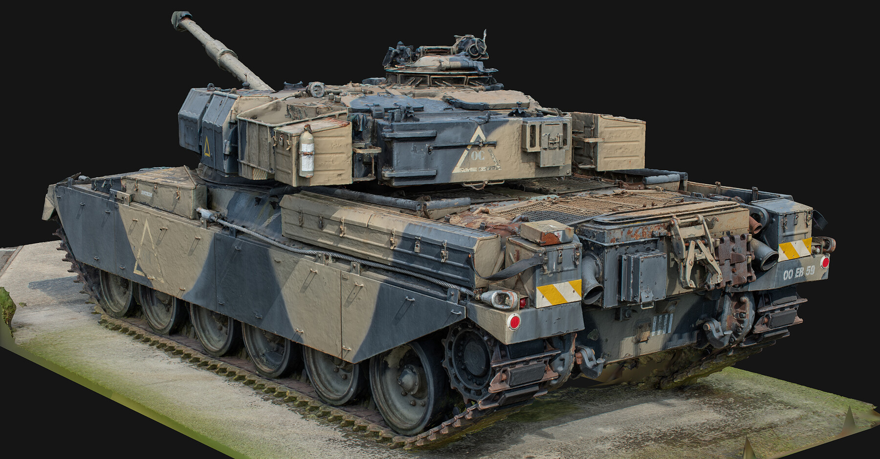 ArtStation - Chieftain Tank Scan. | Resources