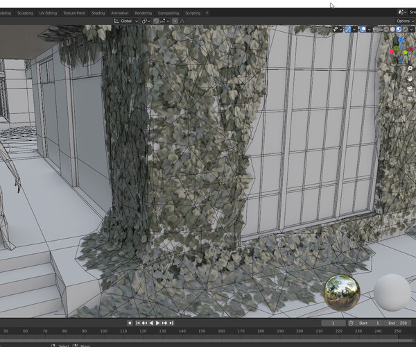 ArtStation - Ivy lowpoly modular assets | Game Assets