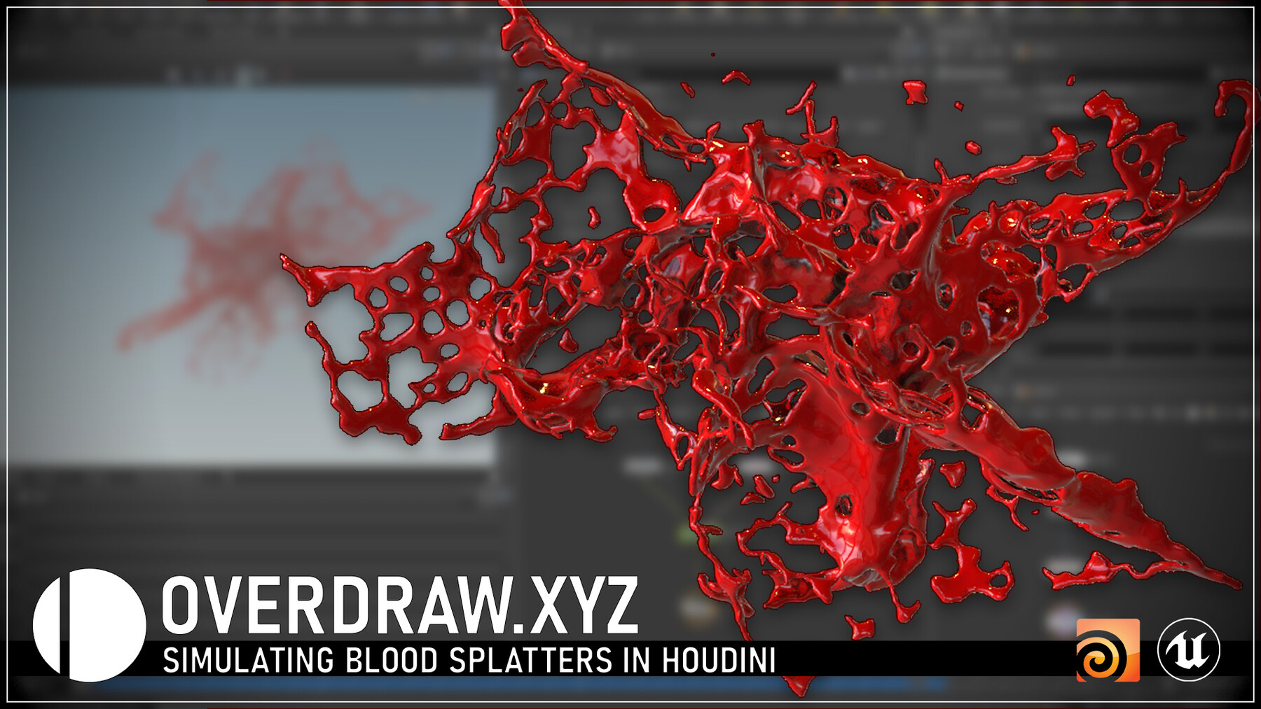 Ryan Smith - Simulating Blood Splatters in Houdini