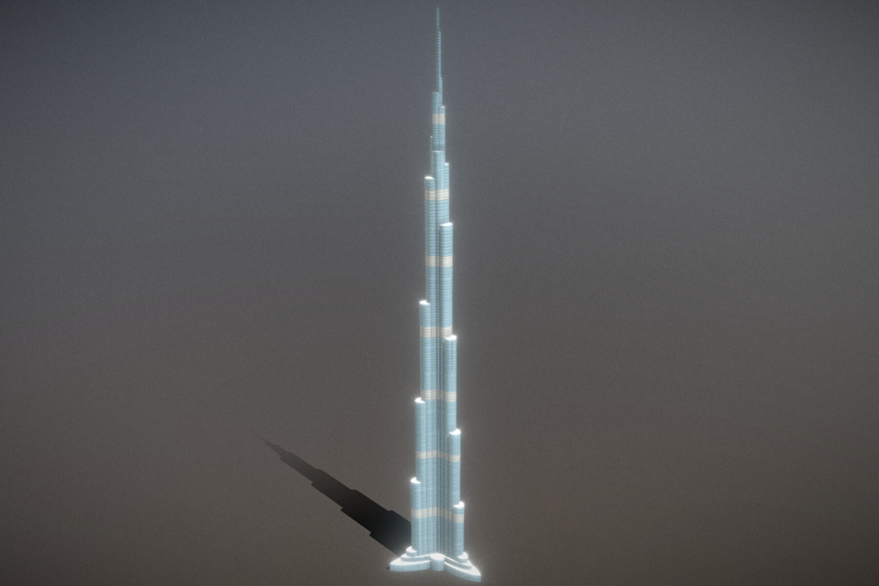 ArtStation - Burj Khalifa 3D model | Game Assets