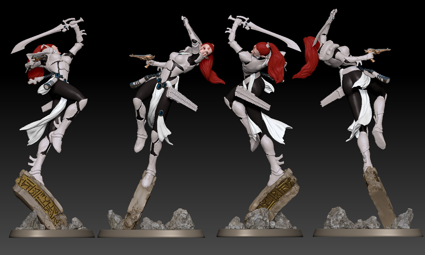 ArtStation - Banshee - printable 3D file | Game Assets