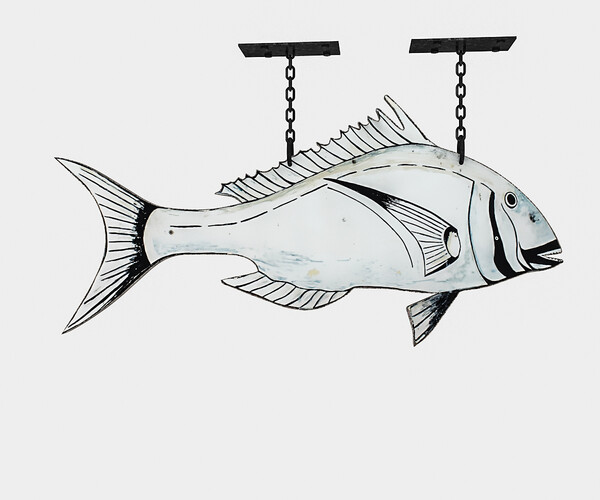 ArtStation - fishing sign 02 | Game Assets