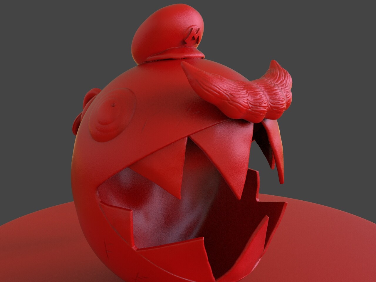 ArtStation - Mario Chomp from Super Mario Odyssey | Resources