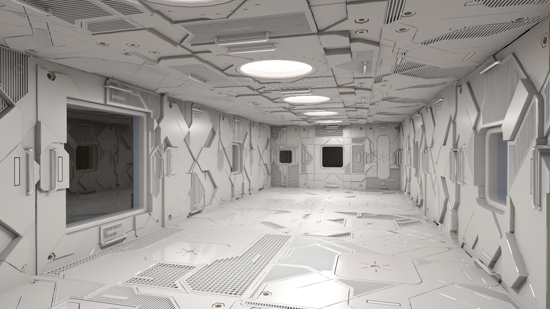 ArtStation - Sci-Fi Interior 101 | Resources