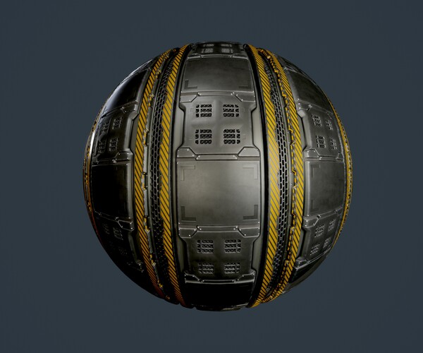 ArtStation - Sci-Fi Military Seamless PBR Texture 85 | Game Assets