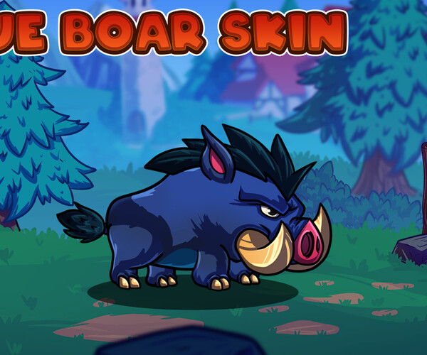 ArtStation - RRP Boar | Game Assets