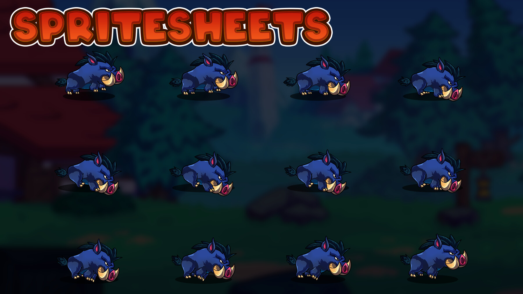 ArtStation - RRP Boar | Game Assets