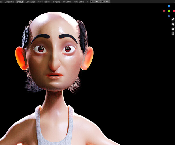 ArtStation - Stylized Character Man - Blender Cycles And Eevee - Anton ...