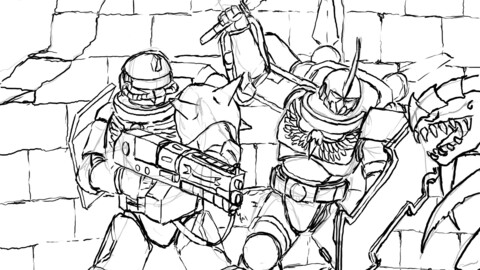 ArtStation - MK 2 Power Armor profile picture | Artworks