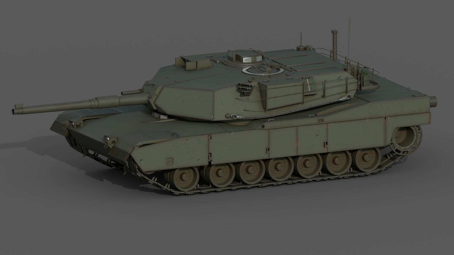 ArtStation - MBT M1 Abrams | Game Assets