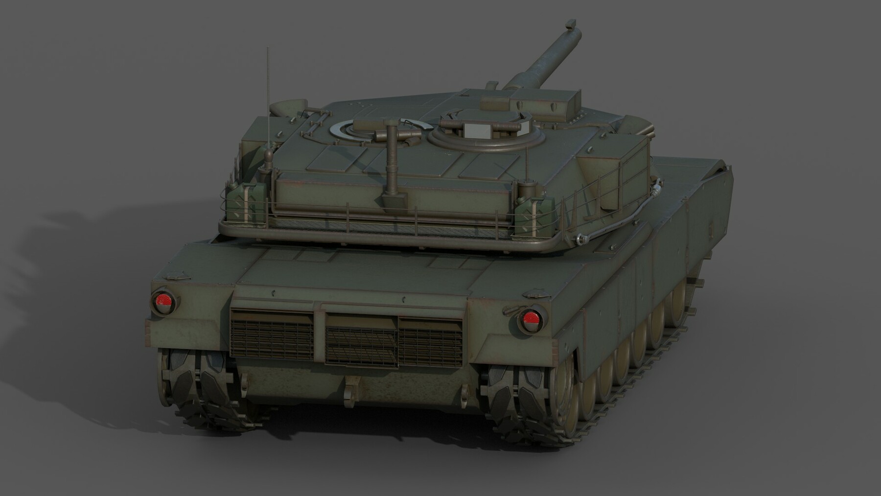 ArtStation - MBT M1 Abrams | Game Assets