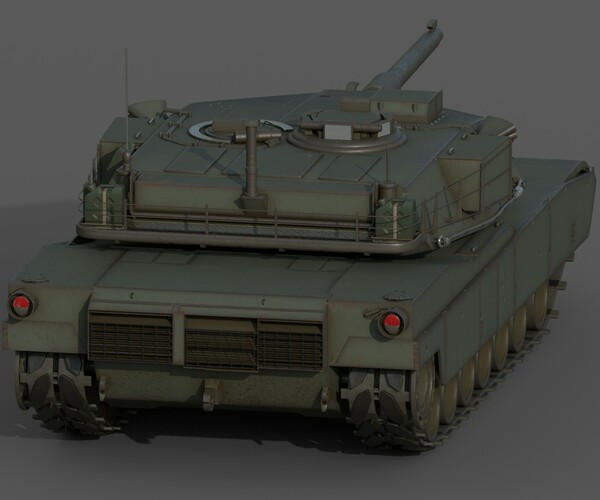 ArtStation - MBT M1 Abrams | Game Assets