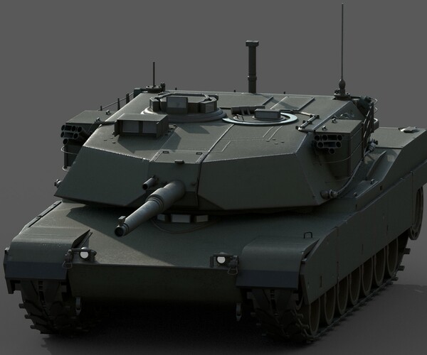 ArtStation - MBT M1 Abrams | Game Assets