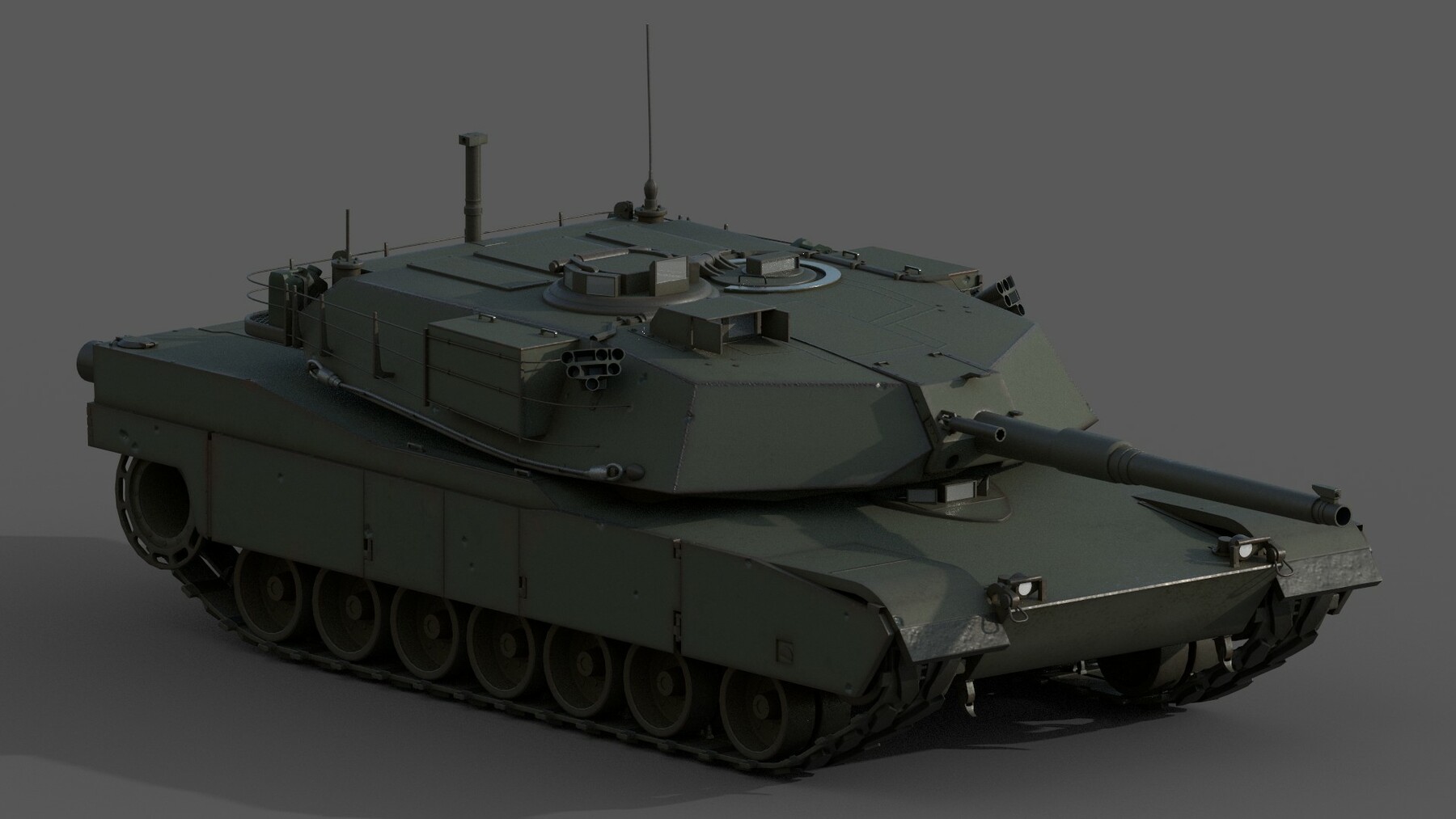 ArtStation - MBT M1 Abrams | Game Assets