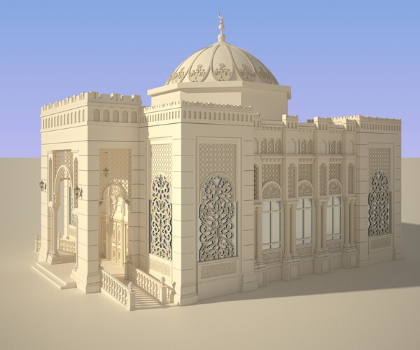ArtStation - 3D Mosque model | Resources