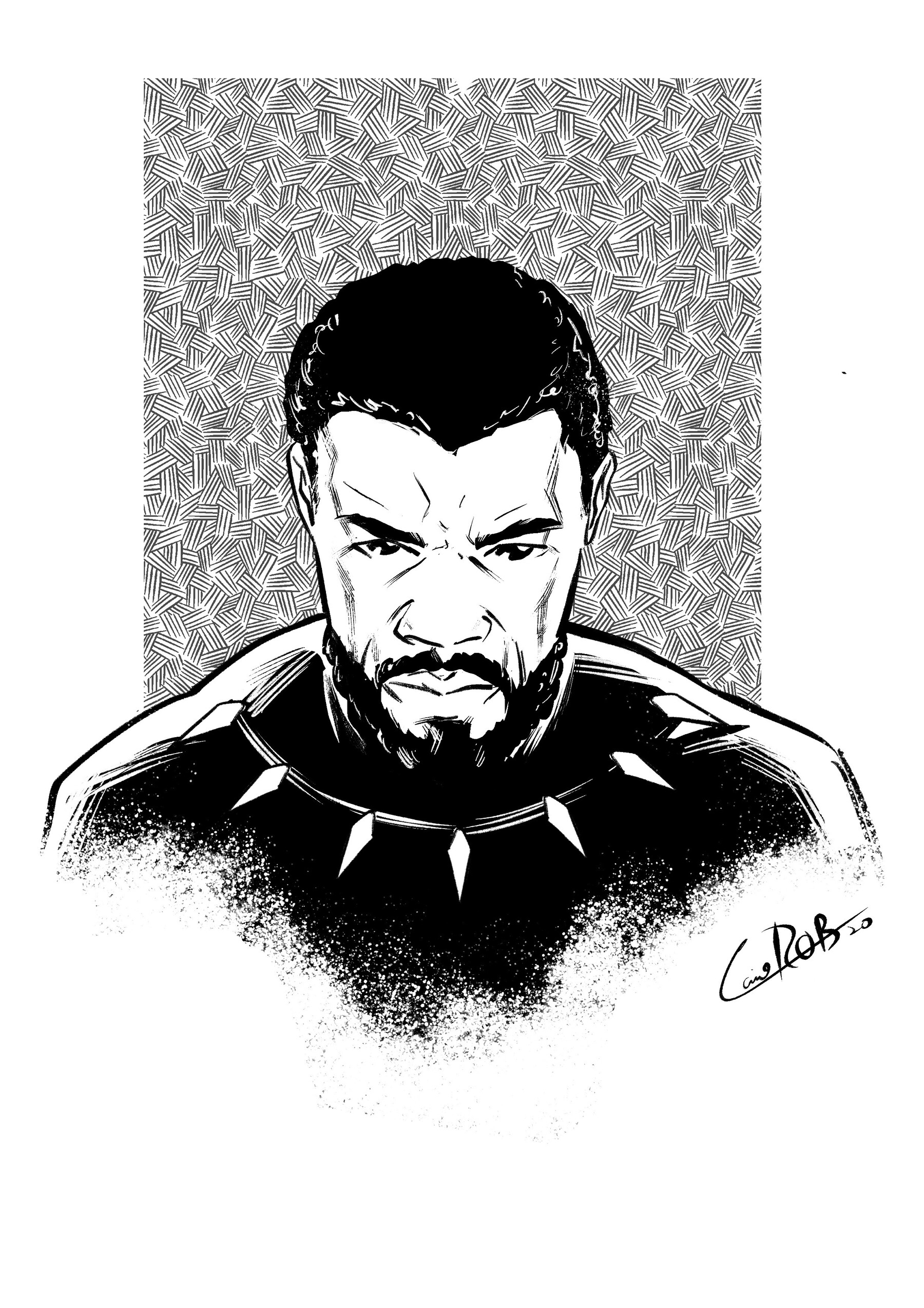 ArtStation - Wakanda Forever - Chadwick Boseman Tribute | Artworks