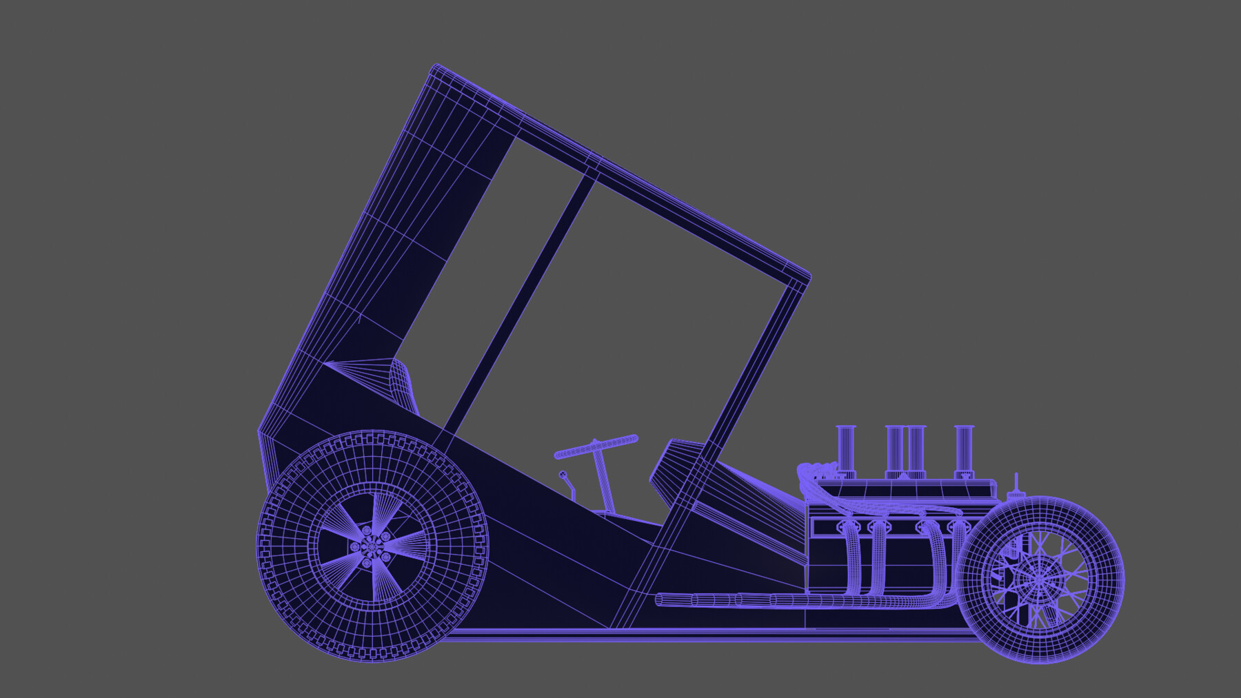 ArtStation - Uncertain-T Kustom Culture Hot Rod | Game Assets