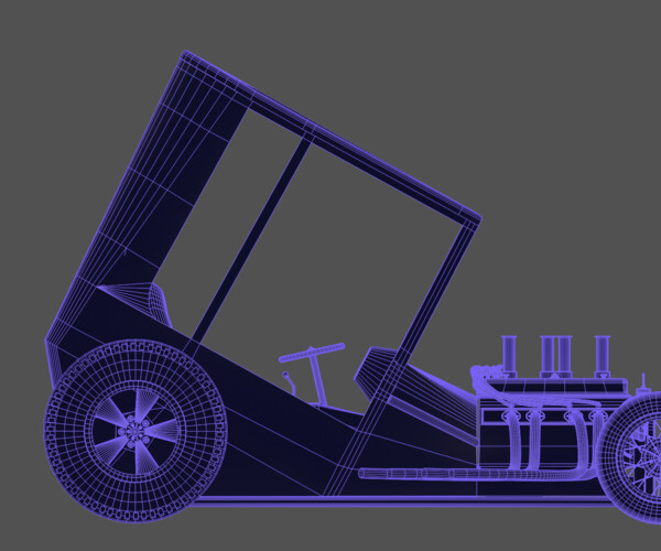 ArtStation - Uncertain-T Kustom Culture Hot Rod | Game Assets