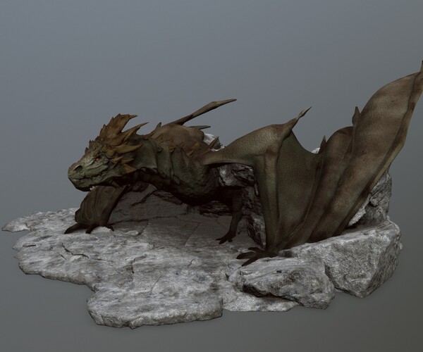 ArtStation - dragon | Game Assets