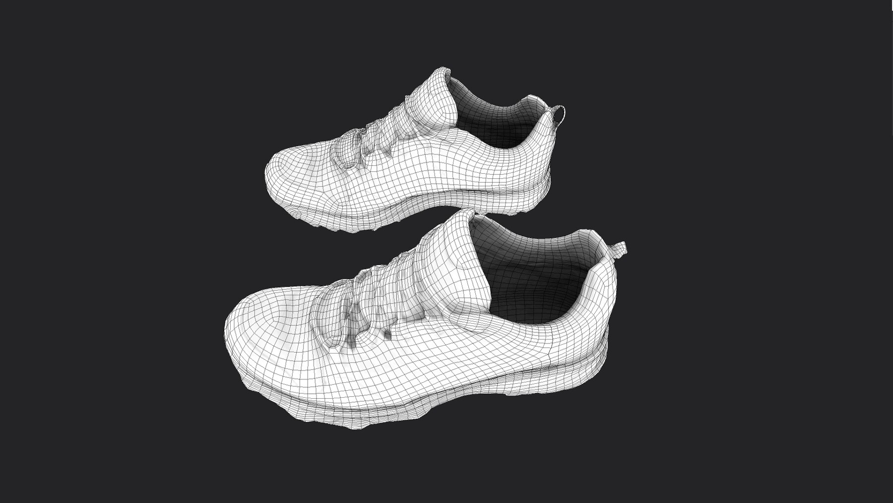 ArtStation - Pair of Sneakers | Game Assets