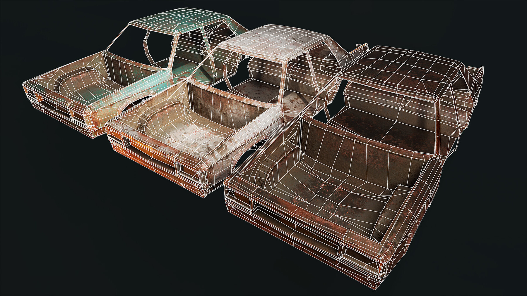 ArtStation - Car Body - 01 | Game Assets