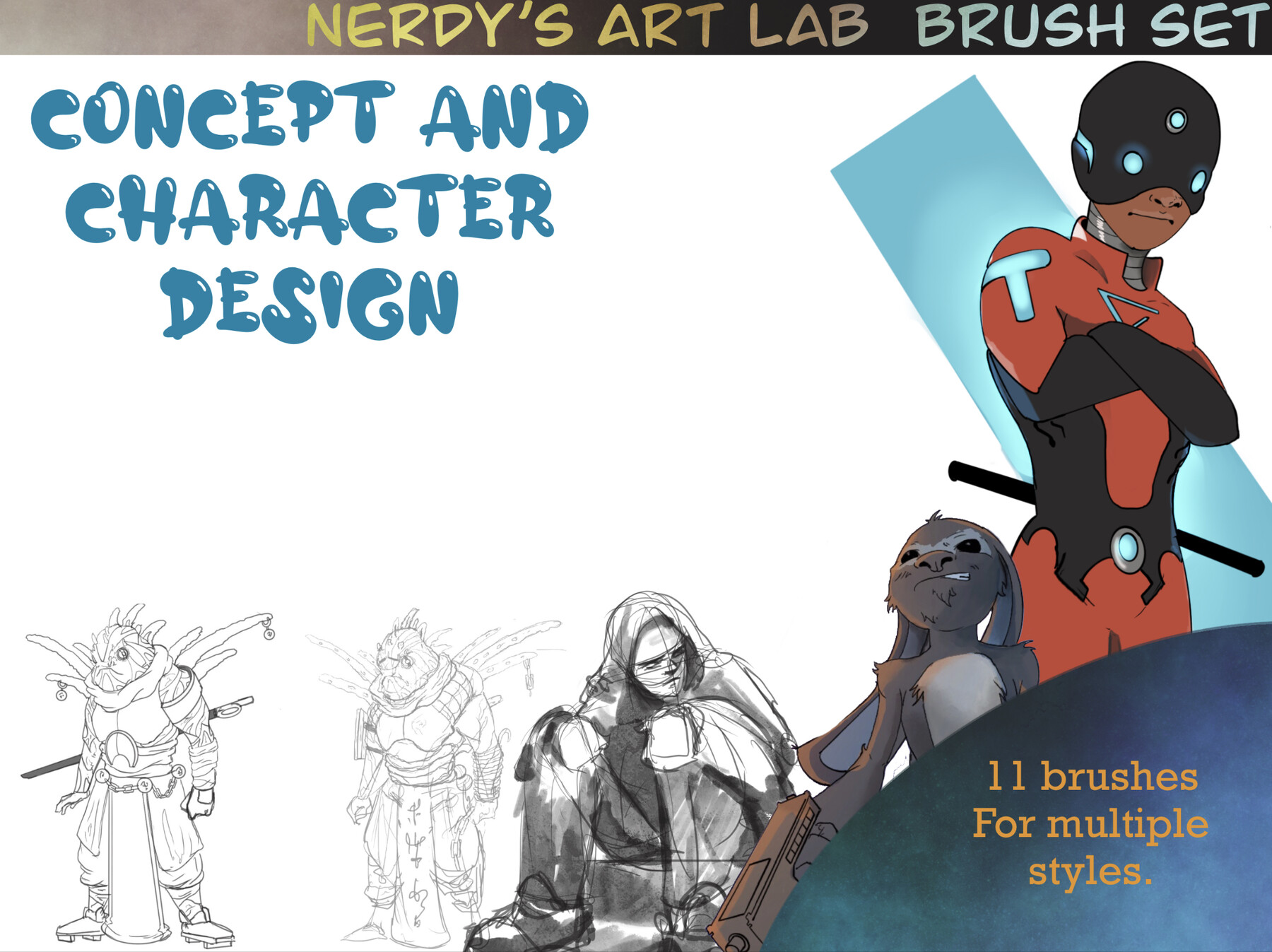 ArtStation - Realism, Concept Art and illustration brush set ...